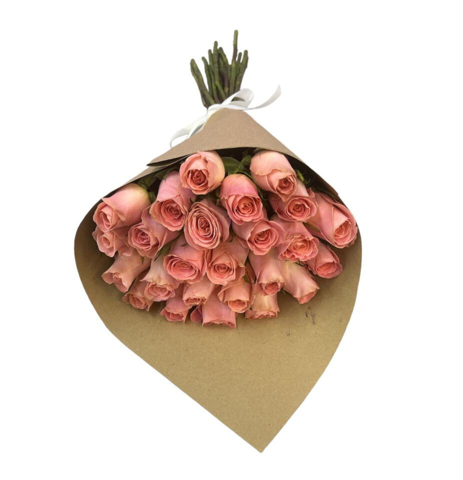 Ramo de 48 rosas rosas – Menta Flores 🇲🇽